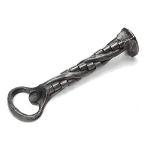 6th anniversary edition railroad spike bottle opener, b22