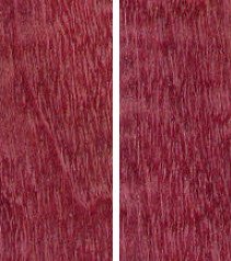 purpleheart knife scales - 2 pack