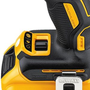 DEWALT 20V MAX* XR Compact Hammer Drill Kit, 1/2-Inch, 2.0-Amp Hour (DCD796D2)