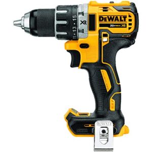 dewalt 20v max xr brushless drill/driver, compact, tool only (dcd791b)