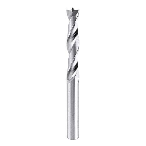 Amana Tool - 363005 Solid Carbide Drill Bit R/H 5mm Dia x 55mm Long x 5mm Shank