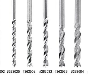 Amana Tool - 363005 Solid Carbide Drill Bit R/H 5mm Dia x 55mm Long x 5mm Shank