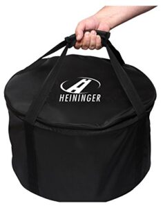 destinationgear 5997 carry bag for portable fire pit, black,