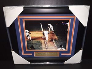 mookie wilson bill buckner 8x10 photo 1986 world series framed new york mets