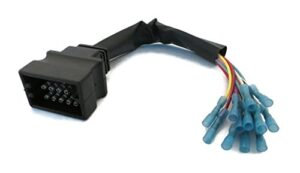 the rop shop snow plow wiring harness repair kit plow side for boss msc04754 snowplow blade