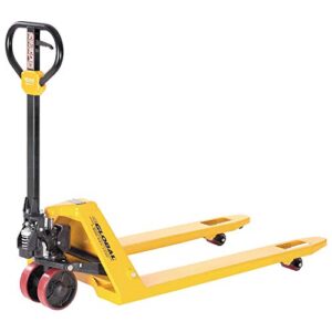 global industrial pallet jack, 5500-lb. capacity pallet truck - 27" w x 48" l forks