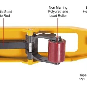 Global Industrial Pallet Jack, 5500-Lb. Capacity Pallet Truck - 27" W x 48" L Forks