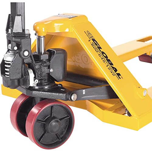 Global Industrial Pallet Jack, 5500-Lb. Capacity Pallet Truck - 27" W x 48" L Forks