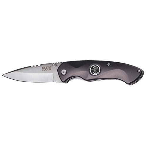 Klein Tools 44201 Electrician's Pocket Knife, Gray