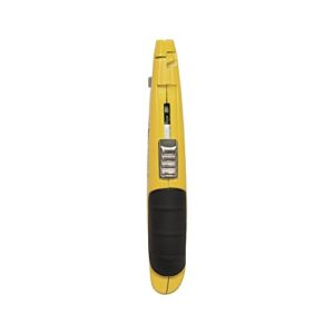 Klein Tools 44136 Utility Knife, Heavy Duty Self-Retracting Box Cutter and Crafting Knife with No-Slip Grip, Wire Stripping and Lanyard Hole