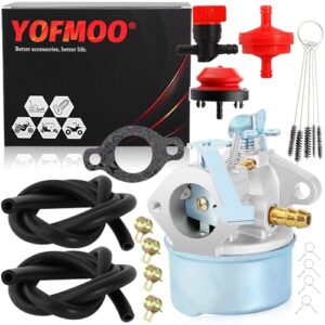 yofmoo carburetor compatible for tecumseh 632552 632557 632557a 632560 632560a 632641 640086 640086a 640092 640092a 640098 640098a 640311 hsk600 hsk635 th098sa 3hp 3.25hp 3.5hp 3.75hp snowblower