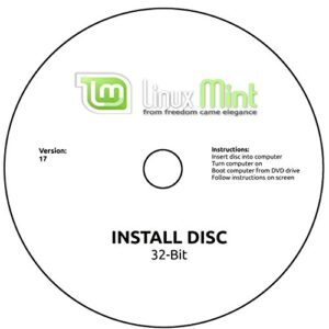 Linux Mint 17 Special Edition Desktop MATE 32 bit & 64 bit DVD