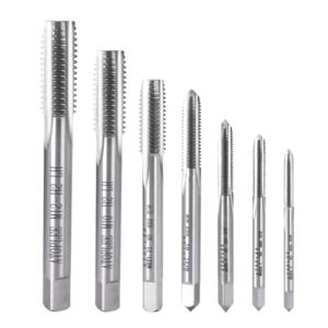 atoplee 7pcs metric hss 6542 left hand thread tap set, m3 m4 m5 m6 m8 m10 m12