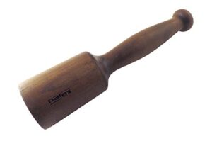 narex round turned 250 gram 9 oz beech wood carving mallet 825701