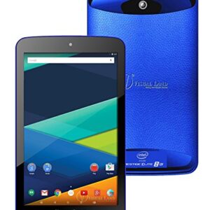 Prestige ELITE 8Qi - 8-inch IPS INTEL AtomX3 QuadCore 16GB Android 5.1 Lollipop Tablet with Keyboard Case included - Blue/Turquoise