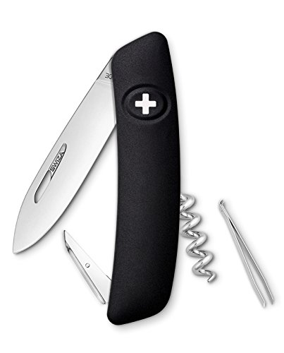 Swiza KNI.0010.1010 D01 Swiss Pocket Knife Black