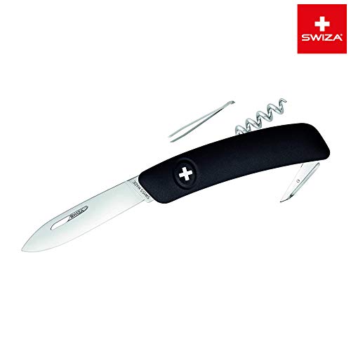 Swiza KNI.0010.1010 D01 Swiss Pocket Knife Black