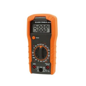 Klein Tools MM300 Multimeter, Digital Manual-Ranging Voltmeter, Tests Batteries, AC/DC, Current, Resistance, Diodes, and Continuity, 600V