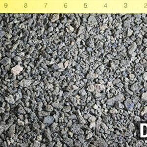 3 Gal. - 1/16" to 1/2" Horticultural Black Lava for Cactus & Succulent, Bonsai Tree Soil Mix - Inorganic Additive