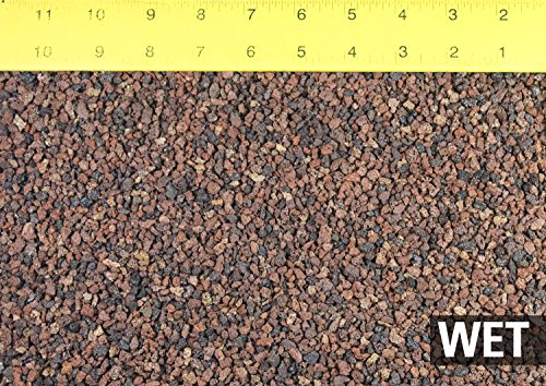 3 Gal. 1/8"- 3/16" Pre Mixed Horticultural Red / Black Lava for Cactus & Succulent, Top Dressing, Bonsai Tree Soil Mix - Inorganic Additive