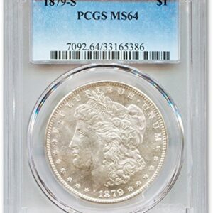 1879 S Morgan Dollar PCGS MS-64