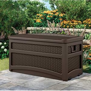 Suncast DBW7500 Deck Box, 73 gallon