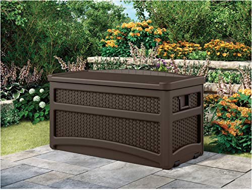 Suncast DBW7500 Deck Box, 73 gallon