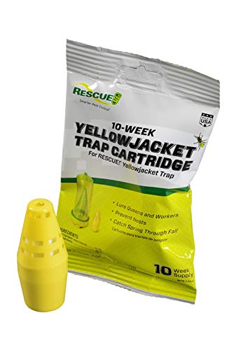 RESCUE! Yellowjacket Attractant Cartridge (10 Week Supply) – for RESCUE! Reusable Yellowjacket Traps