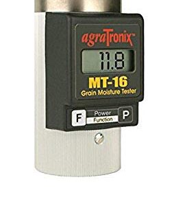 Agratronix MT-16 Portable Grain Moisture Tester with Digital Meter Display