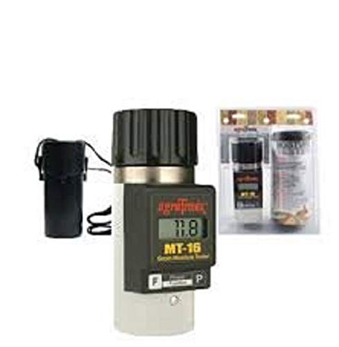 Agratronix MT-16 Portable Grain Moisture Tester with Digital Meter Display