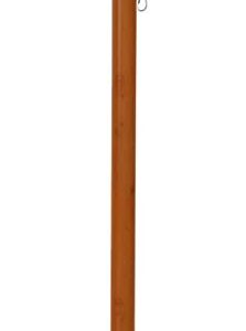 57" Poplar Wooden Flag Pole with Plastic Sleeve