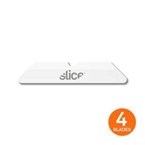 Slice 10408 Replacement Blade, Ceramic, Finger Friendly, Pointed Tip for Intricate Cuts and Thin Materials, Lasts 11x Longer than Metal