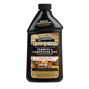 spectracide terminate termite & carpenter ant killer concentrate, kills termites, ants and carpenter ants, 32 fl ounce