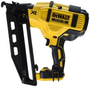 dewalt 20v max* finish nailer, angled, 16ga, tool only (dcn660b)