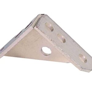 Genuine Unistrut P2484-EG 7 Hole 90 Degree Gusseted Angle Connector Bracket for All 1-5/8