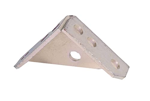 Genuine Unistrut P2484-EG 7 Hole 90 Degree Gusseted Angle Connector Bracket for All 1-5/8