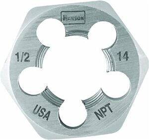 irwin industrial 1/2"-14npt hex pipe die 1-7/16 7005