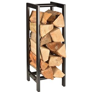 esschert design ff232 wood storage/carrier - powder coated steel