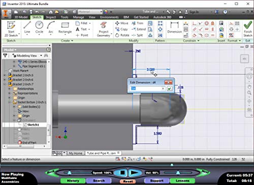 Autodesk Inventor 2015: Tube and Pipe Routed Systems – Video Training Course