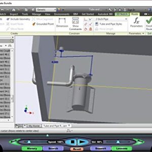 Autodesk Inventor 2015: Tube and Pipe Routed Systems – Video Training Course