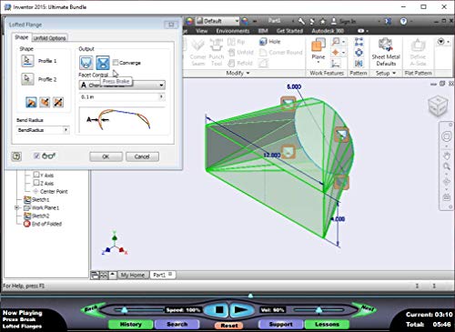 Autodesk Inventor 2015: Sheet Metal Design – Video Training Course