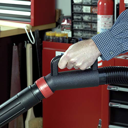 WORKSHOP Wet/Dry Vacs Vacuum Accessories WS25005A Wet/Dry Vacuum Hose Grip, 2-1/2-Inch Wet/Dry Vac Hose Grip with Ergonomic Design and Bleeder Valve for Suction Control, Black