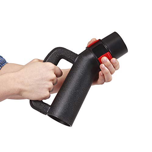 WORKSHOP Wet/Dry Vacs Vacuum Accessories WS25005A Wet/Dry Vacuum Hose Grip, 2-1/2-Inch Wet/Dry Vac Hose Grip with Ergonomic Design and Bleeder Valve for Suction Control, Black