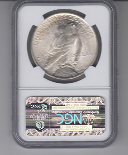 1923 Peace Silver Dollar $1 MS-62 NGC