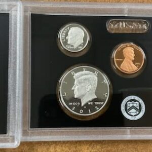 2012 S Silver Proof Set OGP