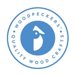 Wooden Dowel Pins 1 x 1/4 Inch, Pack of 300 Fluted Dowel Joints for Woodworking, Furniture and Crafts, by Woodpeckers