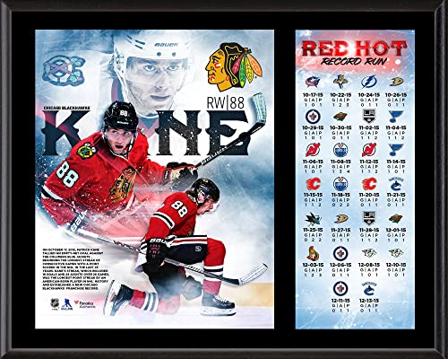 Patrick Kane Chicago Blackhawks 12" x 15" Point Streak Sublimated Plaque - NHL Player Plaques and Collages