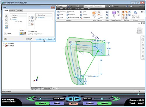 Autodesk Inventor 2015: Solid Modeling – Video Training Course