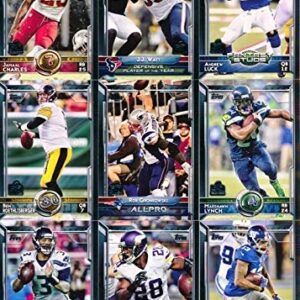 2015 Topps Football VERY SPECIAL LIMITED EDITION 50th SUPER BOWL Complete 500 Card Factory Set! Every Card has EXCLUSIVE 50th Super Bowl Logo! Loaded with RC’s Jameis Winston, Marcus Mariota & More!