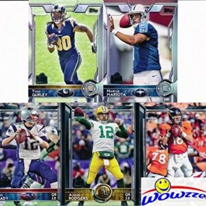 2015 Topps Football VERY SPECIAL LIMITED EDITION 50th SUPER BOWL Complete 500 Card Factory Set! Every Card has EXCLUSIVE 50th Super Bowl Logo! Loaded with RC’s Jameis Winston, Marcus Mariota & More!